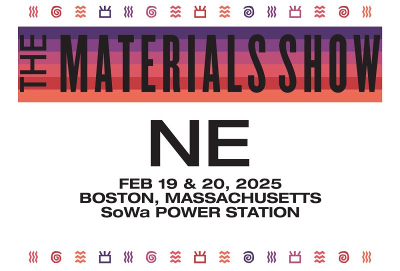 Tradeshow Report: The Materials Show NE February 2025 - Material ConneXion