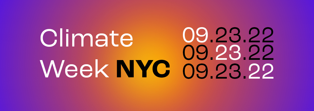 Join Material ConneXion at Climate Week NYC - Material ConneXion