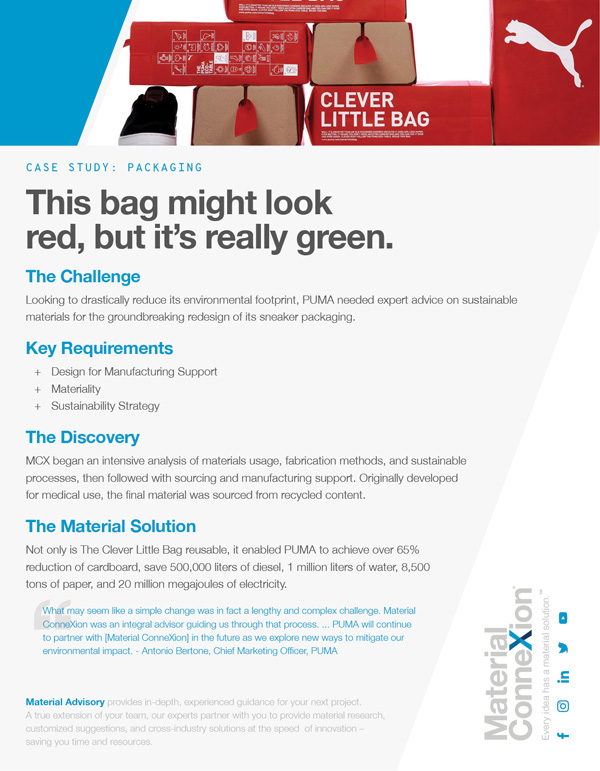 Case Study: This bag might look red, but it’s really green. - Material ...