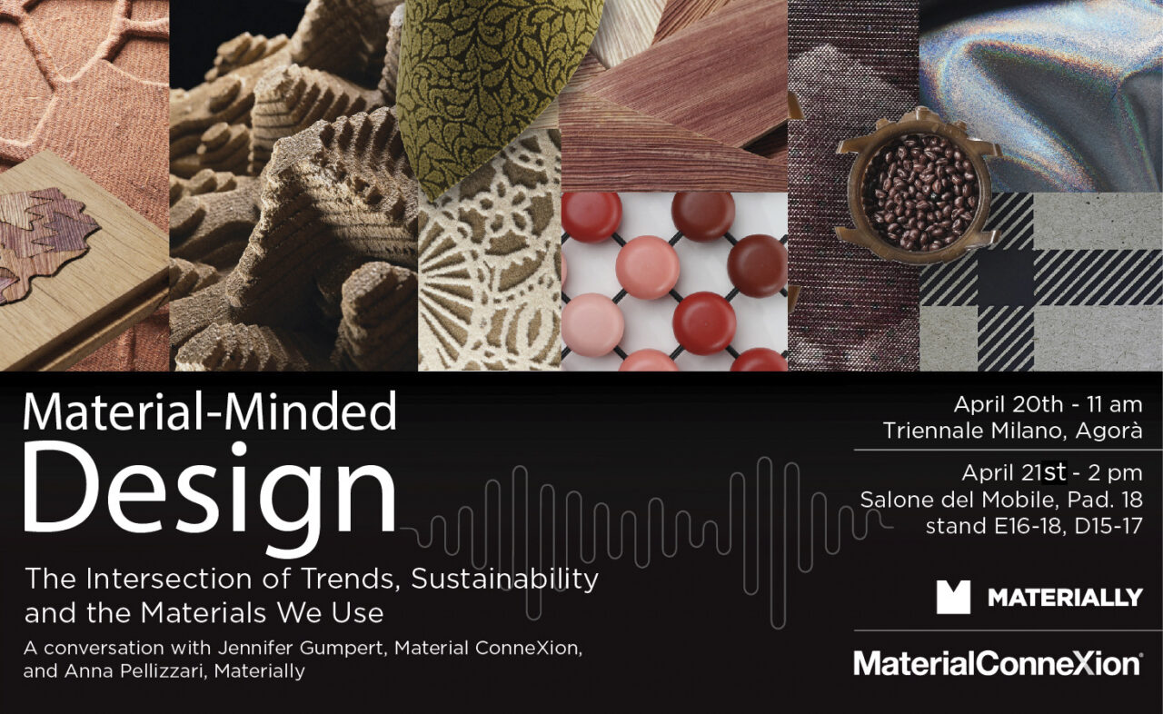 Join Material ConneXion at Milan Design Week - Material ConneXion